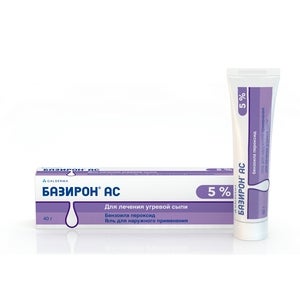 Гель против прыщей Базирон® АС 2,5% | Basiron AC